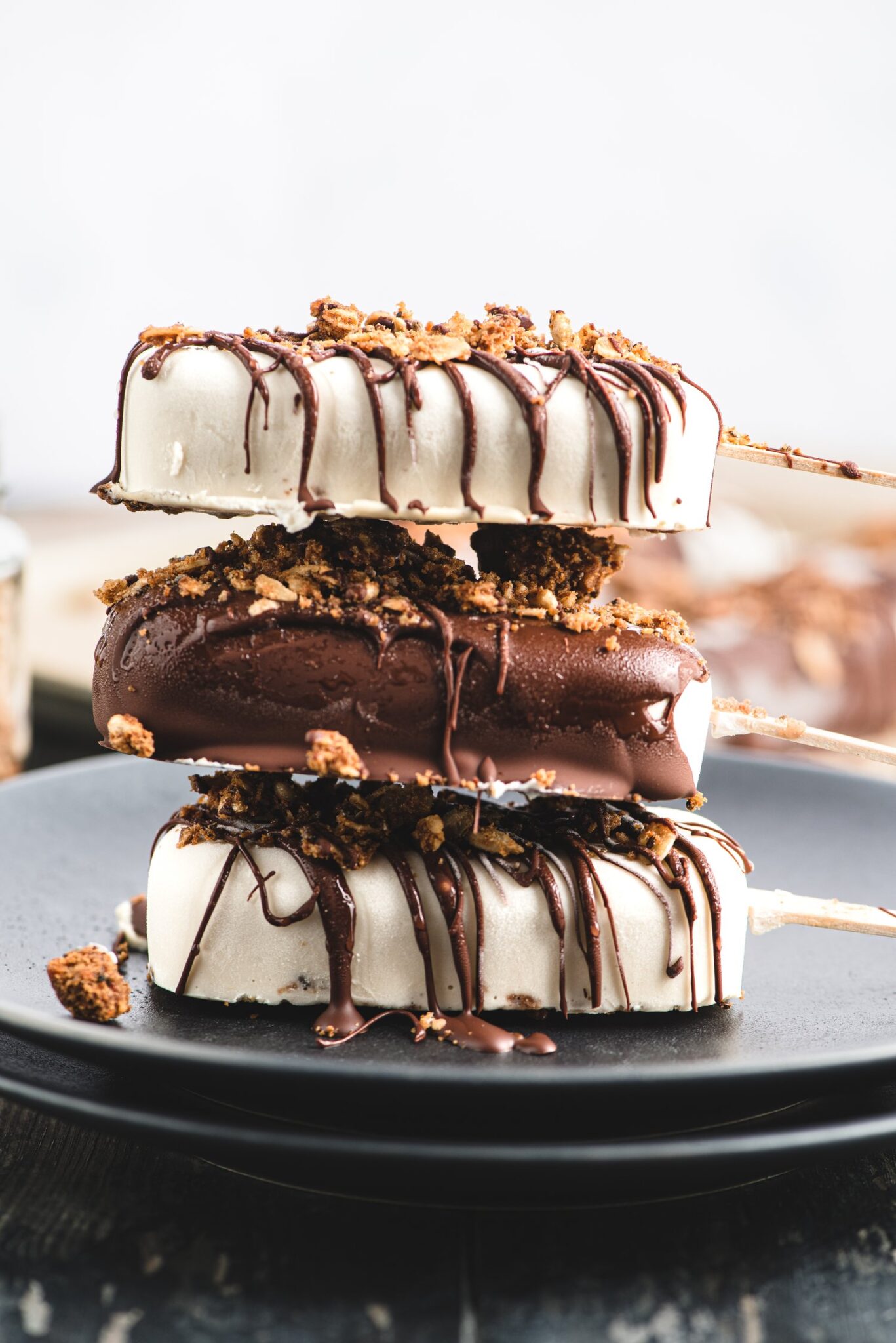 Vegan Cookies and Cream Magnums | Teri-Ann Carty Recipes