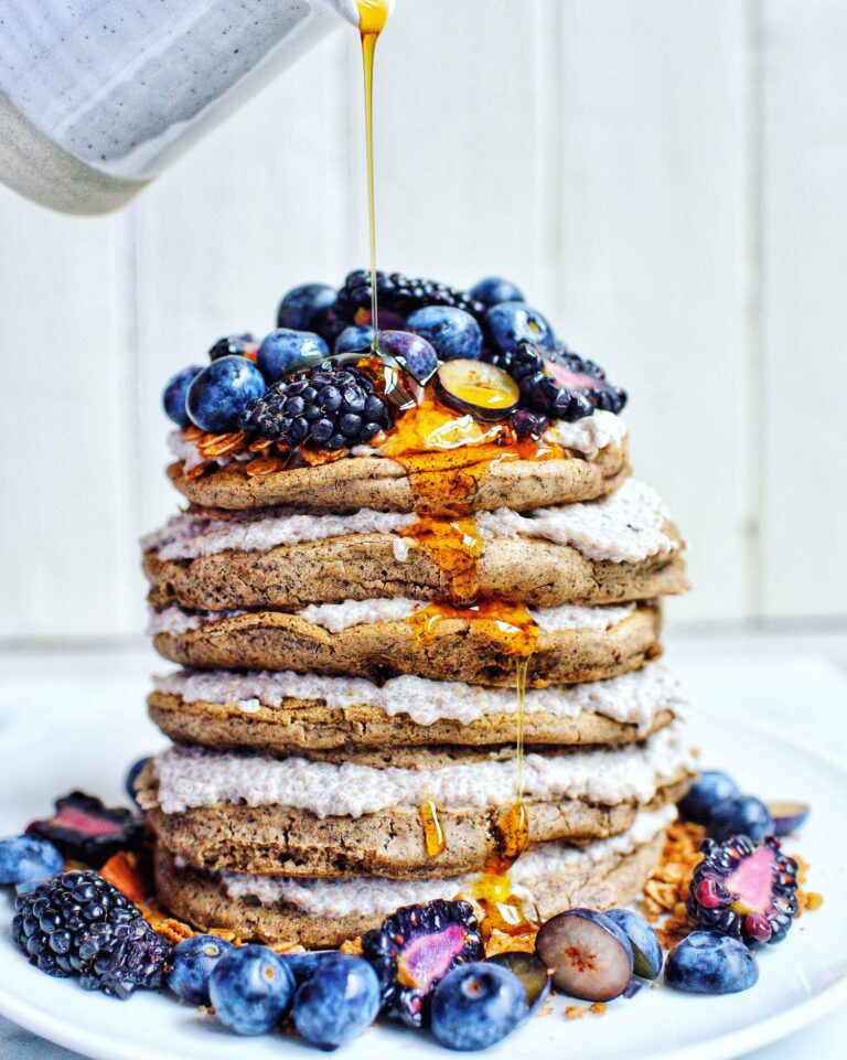 Butterfly Pea Chia Pudding Parfait - Teri-Ann Carty
