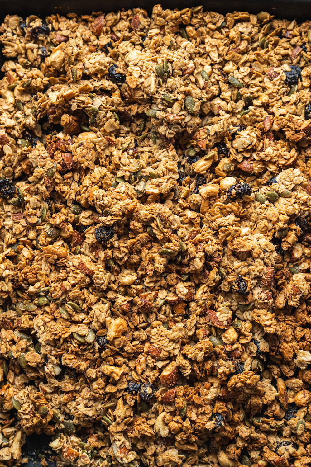 Extra Clumpy Cashew Cherry Granola | Teri-Ann Carty Recipes