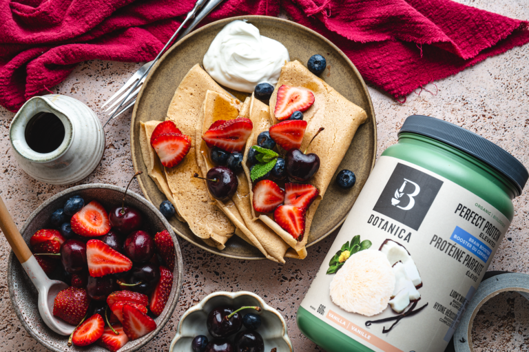 High Protein Cottage Cheese Crepes | Teri-Ann Carty Recipes