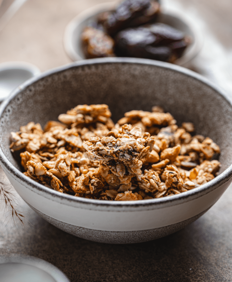 The Clumpiest Tahini Date Granola | Teri-Ann Carty Recipes