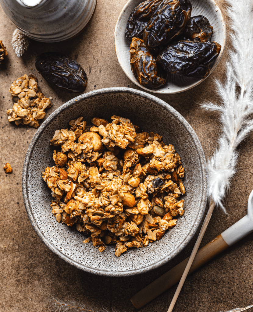 The Clumpiest Tahini Date Granola | Teri-Ann Carty Recipes