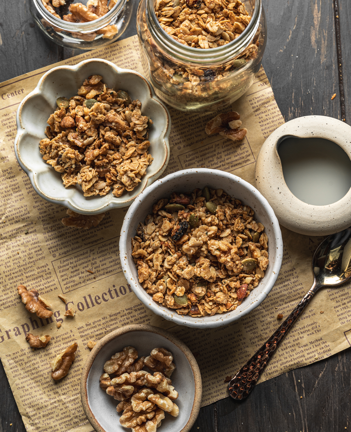 Walnut Maple Granola | Teri-Ann Carty Recipes