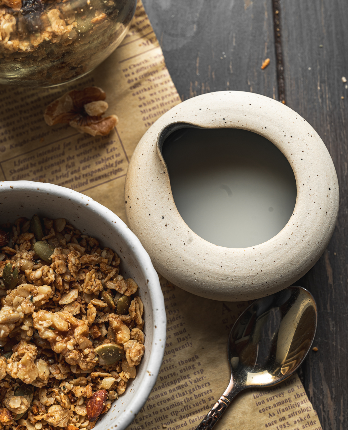 Walnut Maple Granola | Teri-Ann Carty Recipes