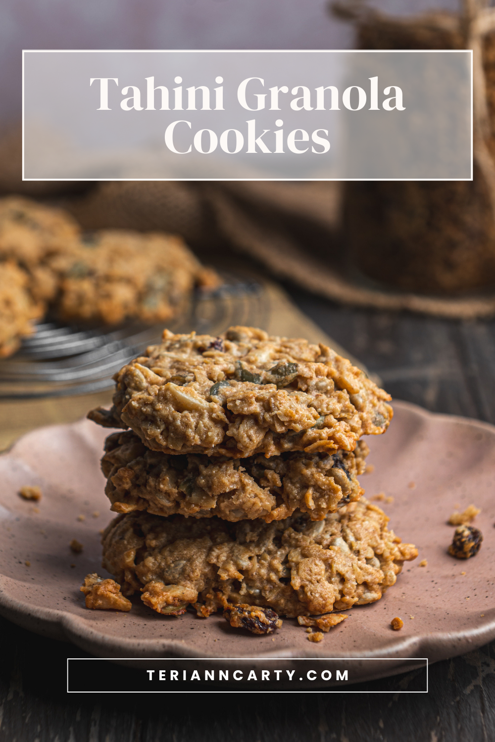 Tahini Granola Cookies | Teri-Ann Carty Recipes