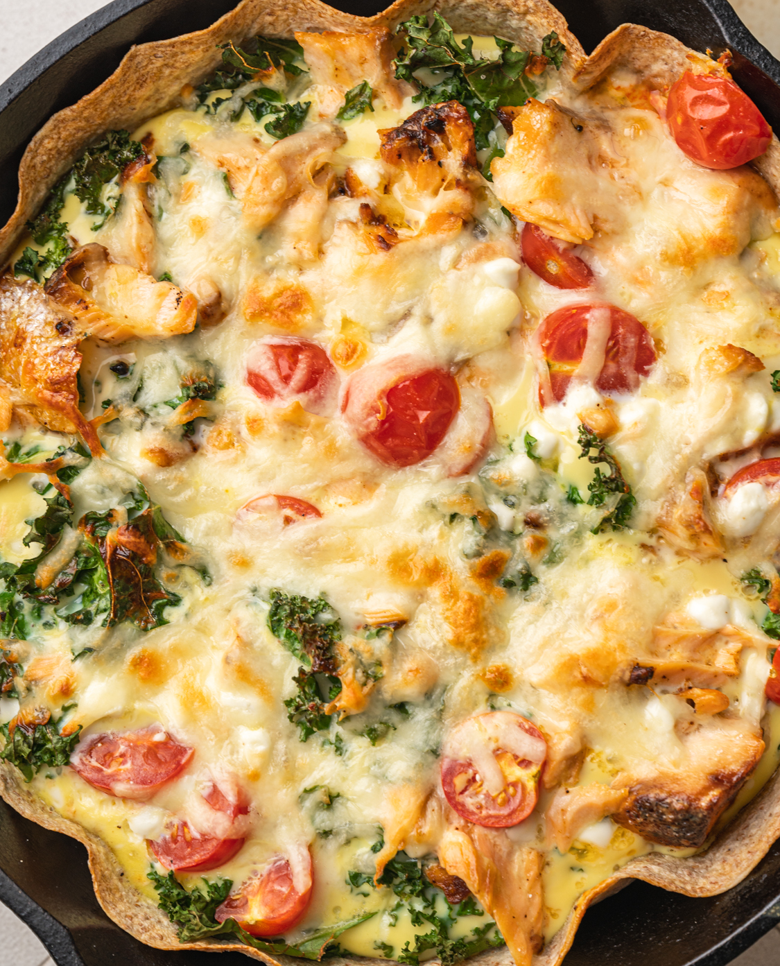 High Protein Tortilla Quiche | Teri-Ann Carty Recipes