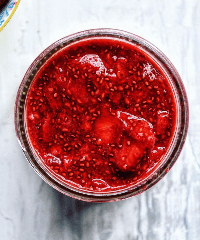Strawberry Raspberry Chia Jam | Teri-Ann Carty Recipes